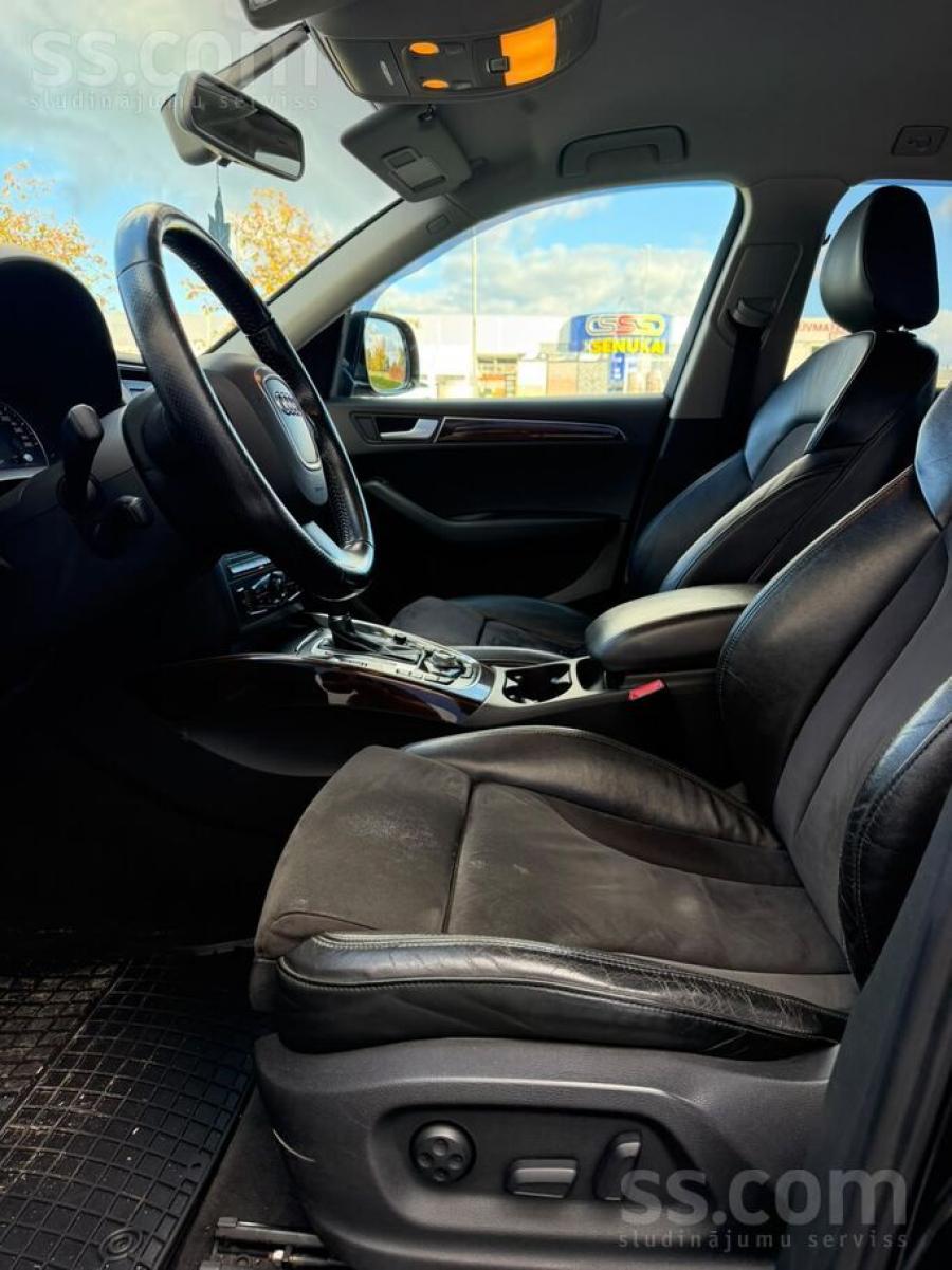 Melns Audi Q5 2011 Tukums, ar dzinēja tilpumu 2.00 L un nobraukumu 0 tūkst. km par 9800 €, foto 7 vietnē AUTOMOTO.COM.LV