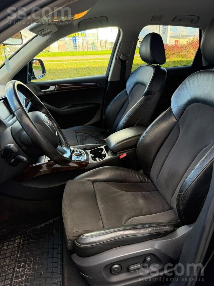 Melns Audi Q5 2011 Tukums, ar dzinēja tilpumu 2.00 L un nobraukumu 0 tūkst. km par 9800 €, foto 8 vietnē AUTOMOTO.COM.LV