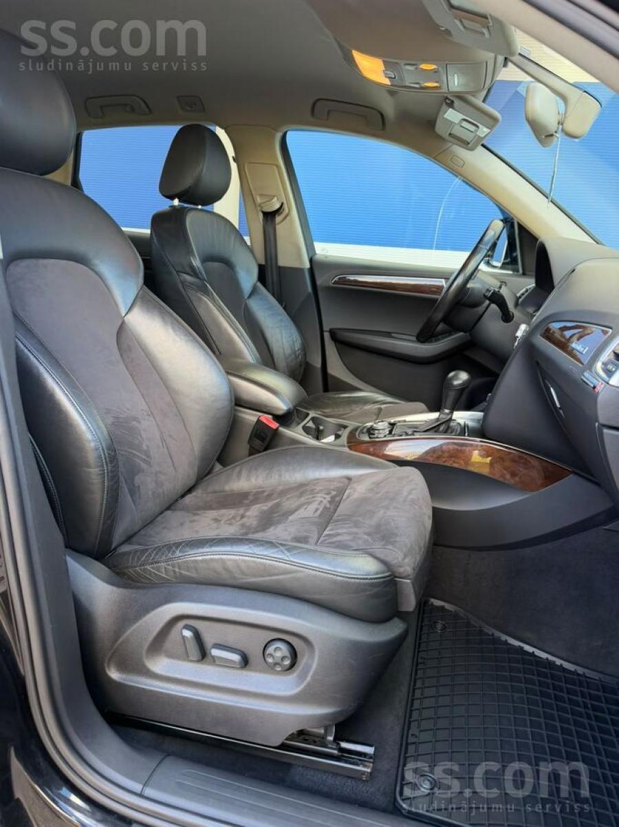 Melns Audi Q5 2011 Tukums, ar dzinēja tilpumu 2.00 L un nobraukumu 0 tūkst. km par 9800 €, foto 10 vietnē AUTOMOTO.COM.LV