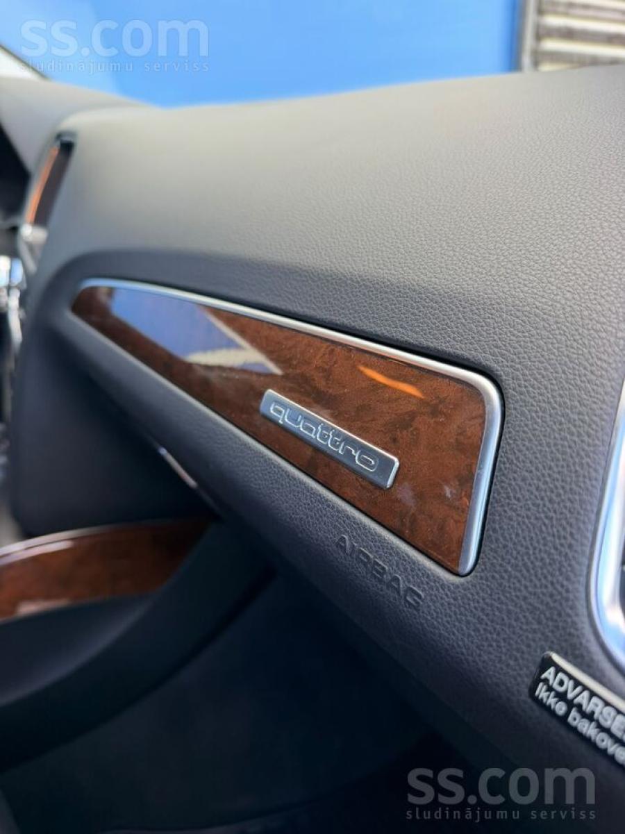 Melns Audi Q5 2011 Tukums, ar dzinēja tilpumu 2.00 L un nobraukumu 0 tūkst. km par 9800 €, foto 14 vietnē AUTOMOTO.COM.LV