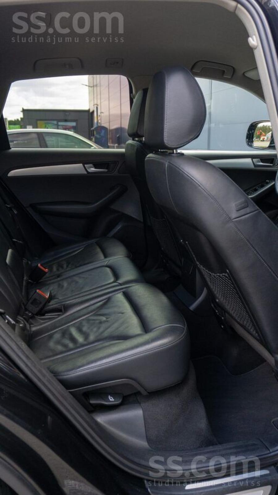 Black Audi Q5 2011 in Riga, with an engine capacity of 2.00 L and mileage of 383 thousand km for 6590 €, photo 28 on AUTOMOTO.COM.LV