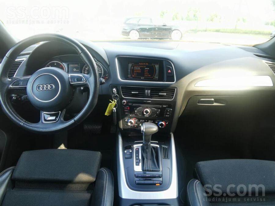 Melns Audi Q5 2012 Kuldīga, ar dzinēja tilpumu 3.00 L un nobraukumu 222 tūkst. km par 12880 €, foto 5 vietnē AUTOMOTO.COM.LV