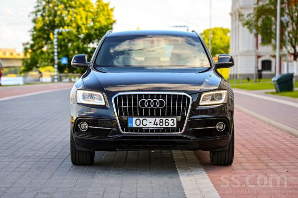 Black Audi Q5 2012 in Jelgava, with an engine capacity of 3.00 L and mileage of 0 thousand km for 13750 €, photo 2 on AUTOMOTO.COM.LV