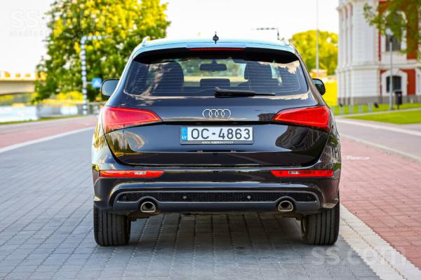 Black Audi Q5 2012 in Jelgava, with an engine capacity of 3.00 L and mileage of 0 thousand km for 13750 €, photo 6 on AUTOMOTO.COM.LV