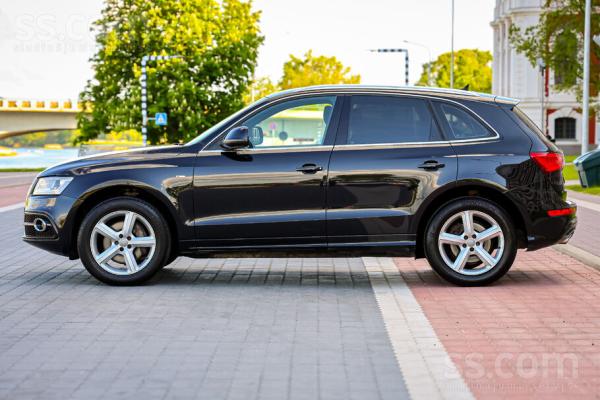Black Audi Q5 2012 in Jelgava, with an engine capacity of 3.00 L and mileage of 0 thousand km for 13750 €, photo 8 on AUTOMOTO.COM.LV