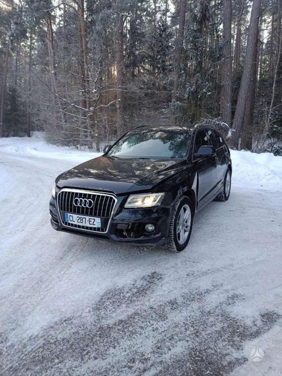 Black Audi Q5 2012 in Prienai, with an engine capacity of 2.97 L and mileage of 217 thousand km for 5500 €, photo 2 on AUTOMOTO.COM.LV