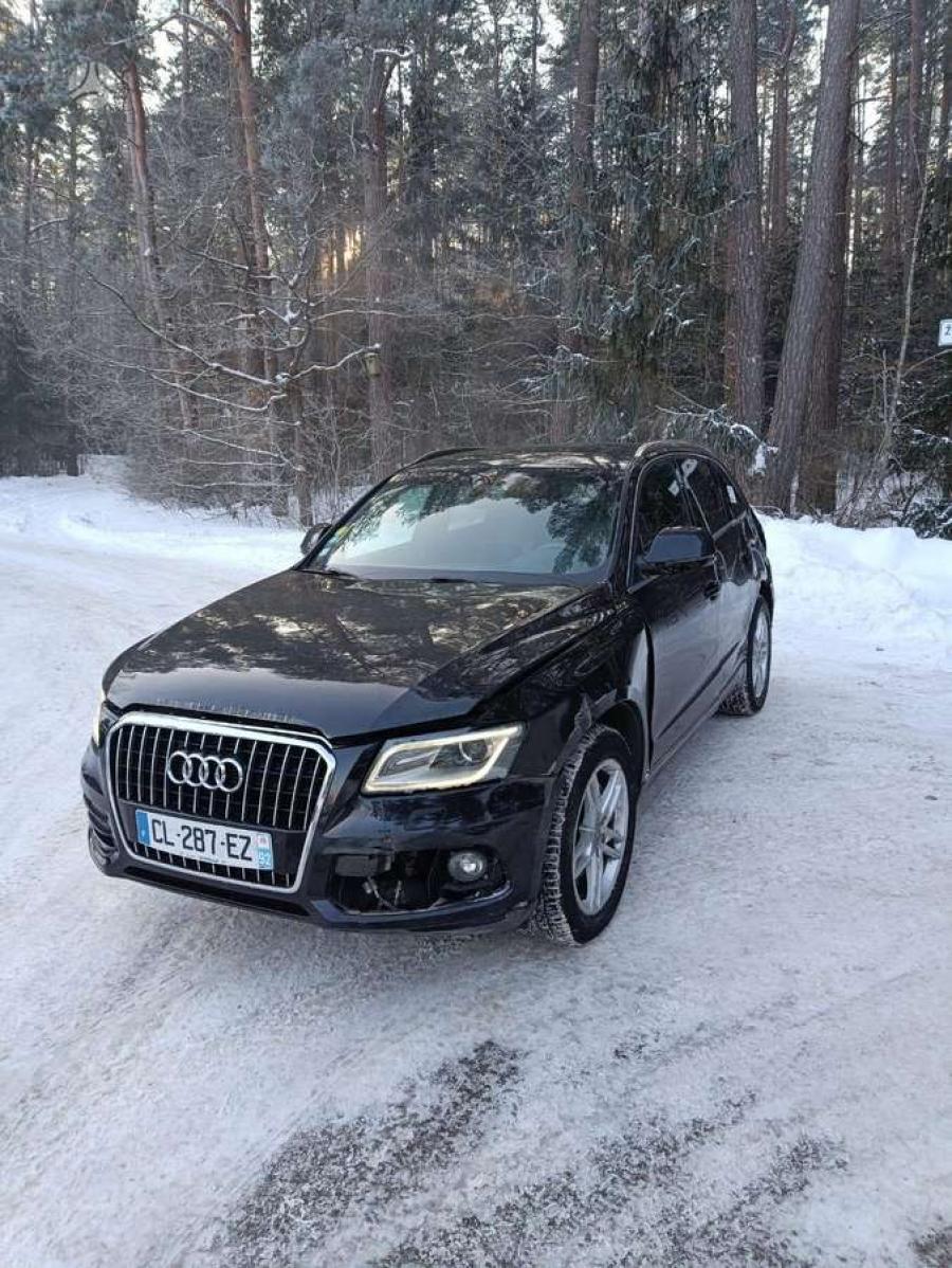 Black Audi Q5 2012 in Prienai, with an engine capacity of 2.97 L and mileage of 217 thousand km for 5500 €, photo 17 on AUTOMOTO.COM.LV