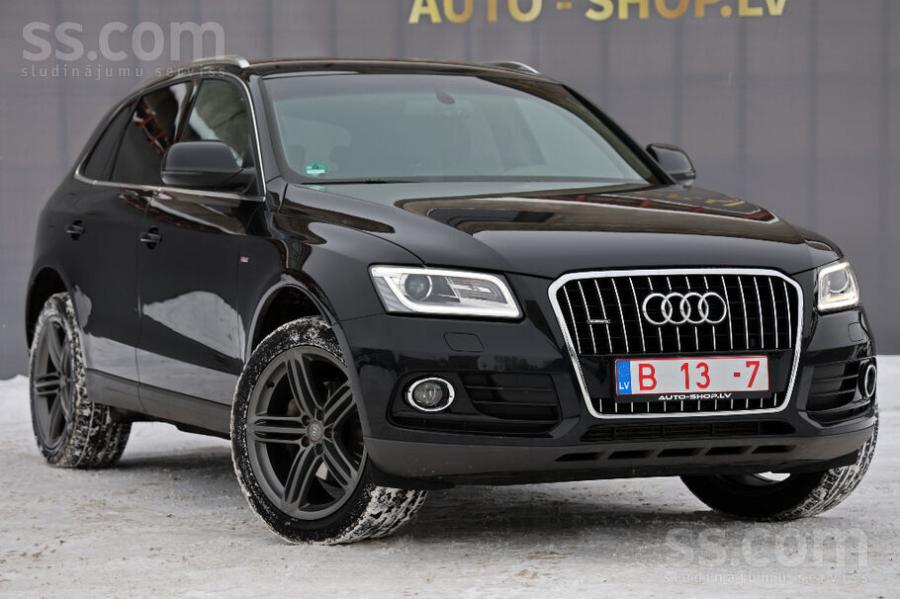 Melns Audi Q5 2012 Tukums, ar dzinēja tilpumu 2.00 L un nobraukumu 257 tūkst. km par 13900 €, foto 1 vietnē AUTOMOTO.COM.LV