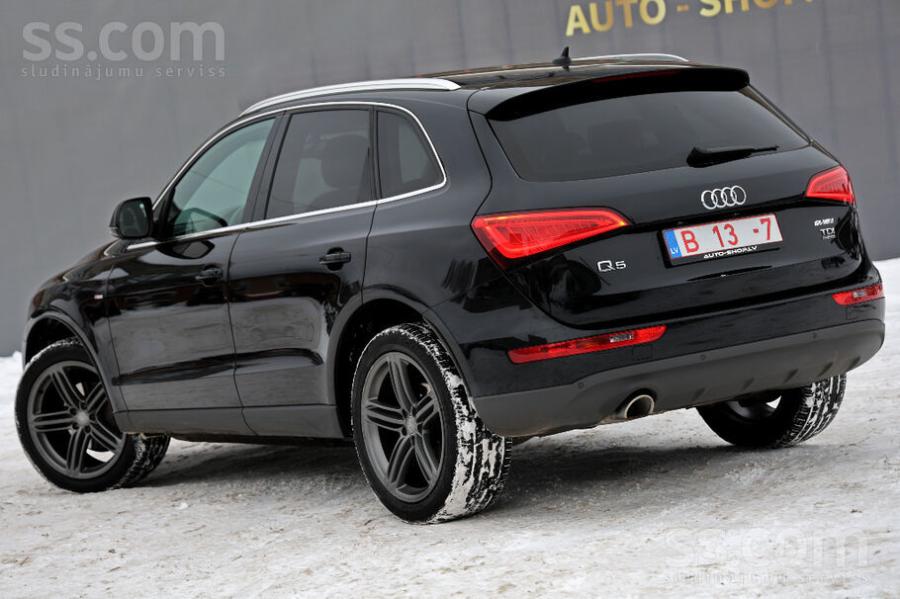 Melns Audi Q5 2012 Tukums, ar dzinēja tilpumu 2.00 L un nobraukumu 257 tūkst. km par 13900 €, foto 4 vietnē AUTOMOTO.COM.LV