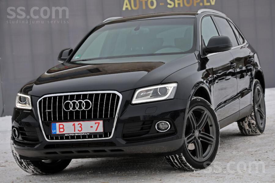 Black Audi Q5 2012 in Tukums, with an engine capacity of 2.00 L and mileage of 257 thousand km for 13900 €, photo 2 on AUTOMOTO.COM.LV