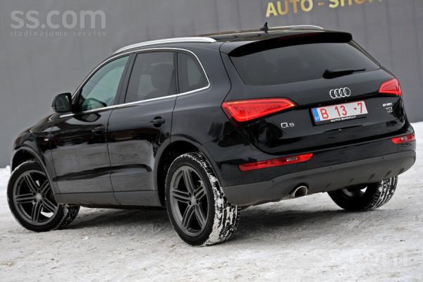 Melns Audi Q5 2012 Tukums, ar dzinēja tilpumu 2.00 L un nobraukumu 257 tūkst. km par 13900 €, foto 4 vietnē AUTOMOTO.COM.LV