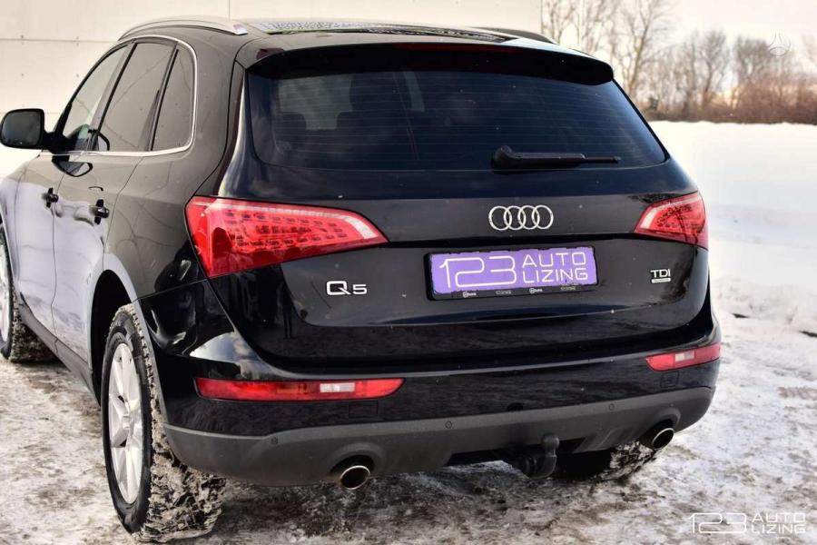 Black Audi Q5 2012 in Kretinga, with an engine capacity of 3.00 L and mileage of 254 thousand km for 10750 €, photo 7 on AUTOMOTO.COM.LV