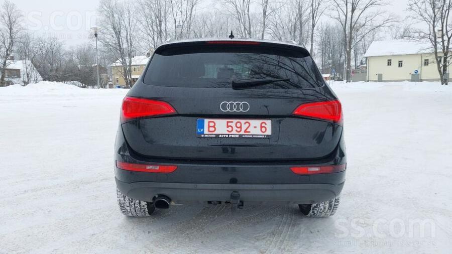 Black Audi Q5 2012 in Aluksne, with an engine capacity of 2.00 L and mileage of 0 thousand km for 11700 €, photo 11 on AUTOMOTO.COM.LV