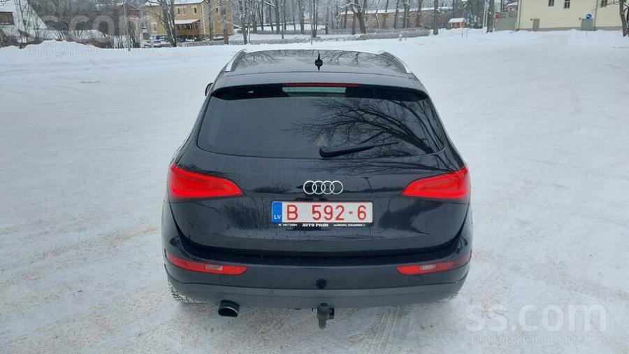 Black Audi Q5 2012 in Aluksne, with an engine capacity of 2.00 L and mileage of 0 thousand km for 11700 €, photo 12 on AUTOMOTO.COM.LV