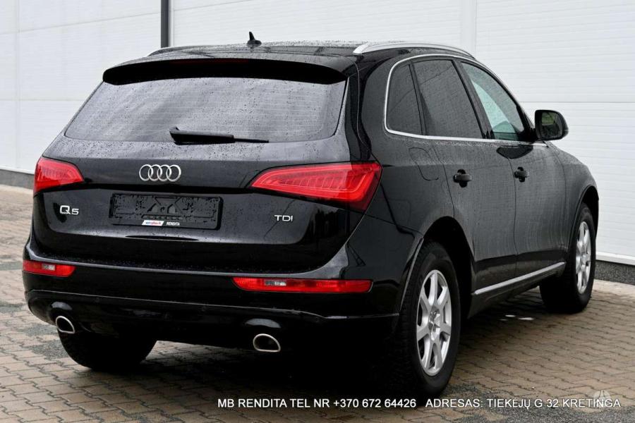 Black Audi Q5 2012 in Kretinga, with an engine capacity of 2.97 L and mileage of 262 thousand km for 10999 €, photo 7 on AUTOMOTO.COM.LV