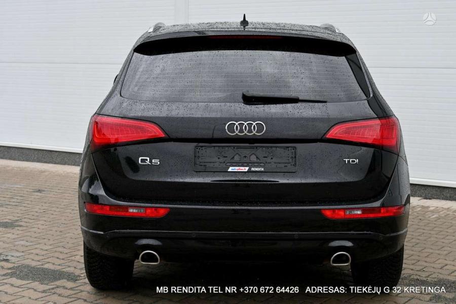 Black Audi Q5 2012 in Kretinga, with an engine capacity of 2.97 L and mileage of 262 thousand km for 10999 €, photo 8 on AUTOMOTO.COM.LV