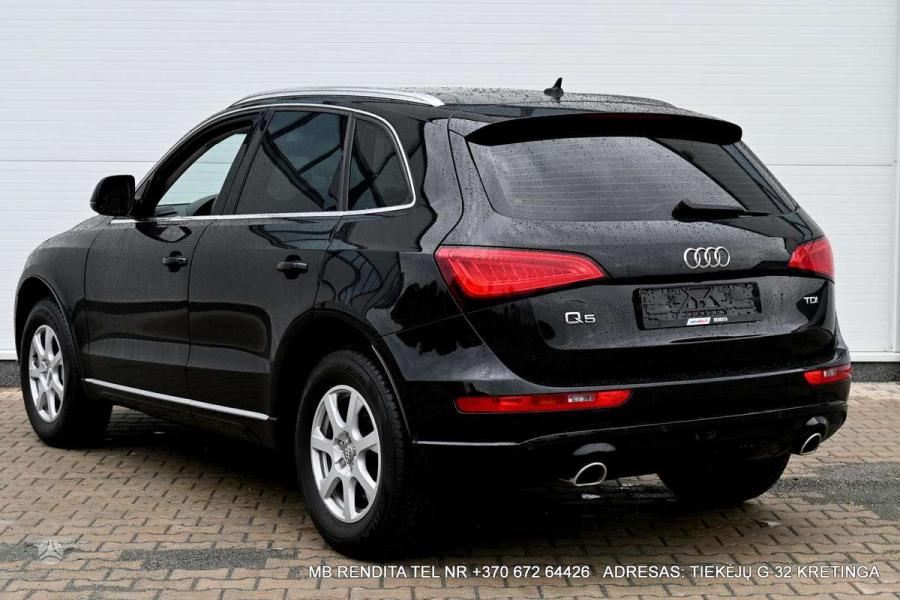 Black Audi Q5 2012 in Kretinga, with an engine capacity of 2.97 L and mileage of 262 thousand km for 10999 €, photo 9 on AUTOMOTO.COM.LV