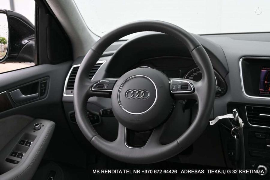 Black Audi Q5 2012 in Kretinga, with an engine capacity of 2.97 L and mileage of 262 thousand km for 10999 €, photo 29 on AUTOMOTO.COM.LV