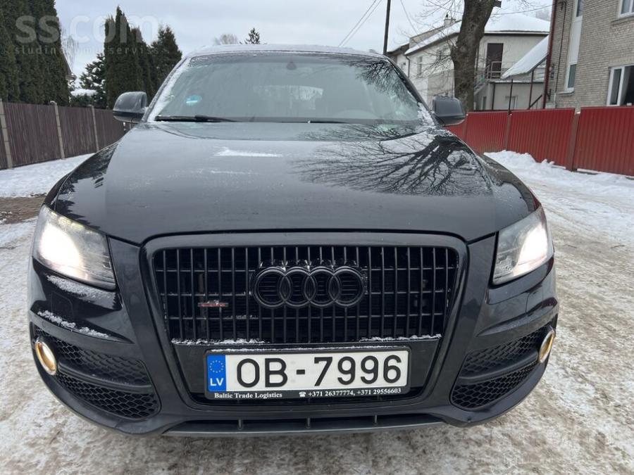 Black Audi Q5 2012 in Riga, with an engine capacity of 3.00 L and mileage of 287 thousand km for 10550 €, photo 13 on AUTOMOTO.COM.LV