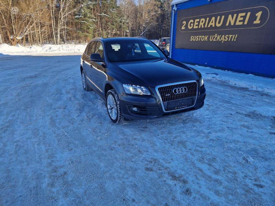 Black Audi Q5 2012 in Silute, with an engine capacity of 1.97 L and mileage of 165 thousand km for 11000 €, photo 1 on AUTOMOTO.COM.LV