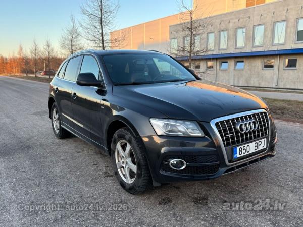 Black Audi Q5 2012 in Tallinn, with an engine capacity of 2.00 L and mileage of 377 thousand km for 12000 €, photo 2 on AUTOMOTO.COM.LV