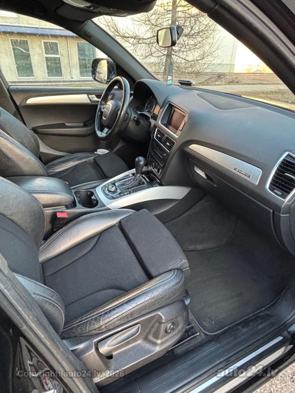 Black Audi Q5 2012 in Tallinn, with an engine capacity of 2.00 L and mileage of 377 thousand km for 12000 €, photo 11 on AUTOMOTO.COM.LV