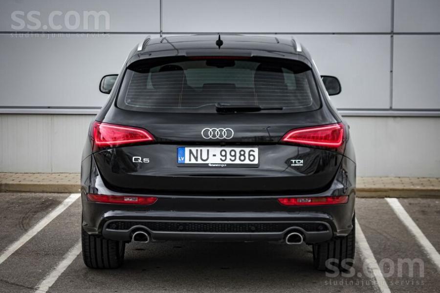 Black Audi Q5 2012 in Riga, with an engine capacity of 3.00 L and mileage of 0 thousand km for 14500 €, photo 6 on AUTOMOTO.COM.LV