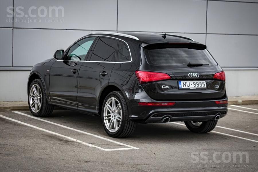 Black Audi Q5 2012 in Riga, with an engine capacity of 3.00 L and mileage of 0 thousand km for 14500 €, photo 7 on AUTOMOTO.COM.LV