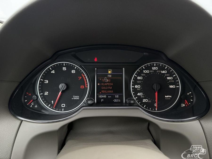 Black Audi Q5 2012 in Avizieniai, with an engine capacity of 3.20 L and mileage of 160 thousand km for 6900 €, photo 22 on AUTOMOTO.COM.LV
