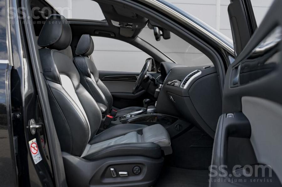 Black Audi Q5 2012 in Riga, with an engine capacity of 3.00 L and mileage of 0 thousand km for 14500 €, photo 13 on AUTOMOTO.COM.LV