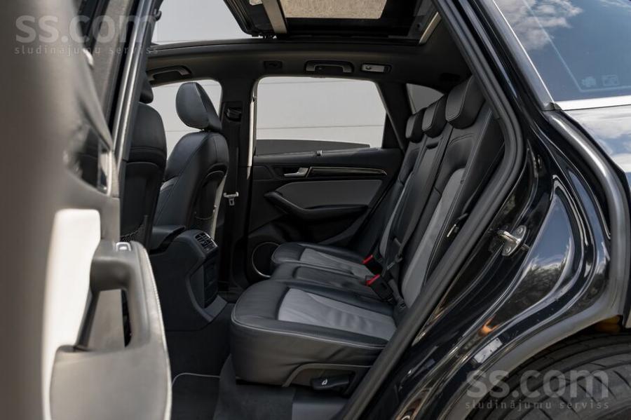 Black Audi Q5 2012 in Riga, with an engine capacity of 3.00 L and mileage of 0 thousand km for 14500 €, photo 14 on AUTOMOTO.COM.LV