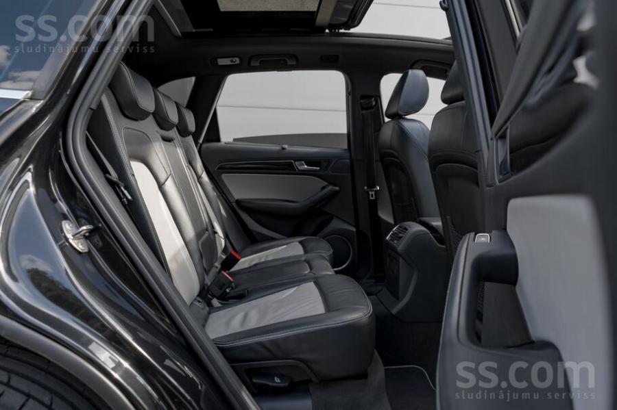 Black Audi Q5 2012 in Riga, with an engine capacity of 3.00 L and mileage of 0 thousand km for 14500 €, photo 15 on AUTOMOTO.COM.LV