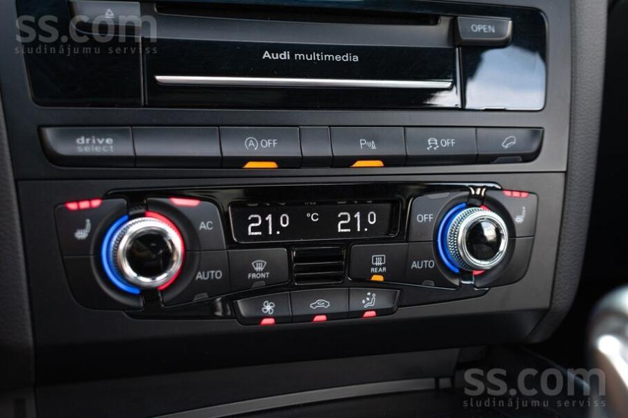 Black Audi Q5 2012 in Riga, with an engine capacity of 3.00 L and mileage of 0 thousand km for 14500 €, photo 27 on AUTOMOTO.COM.LV