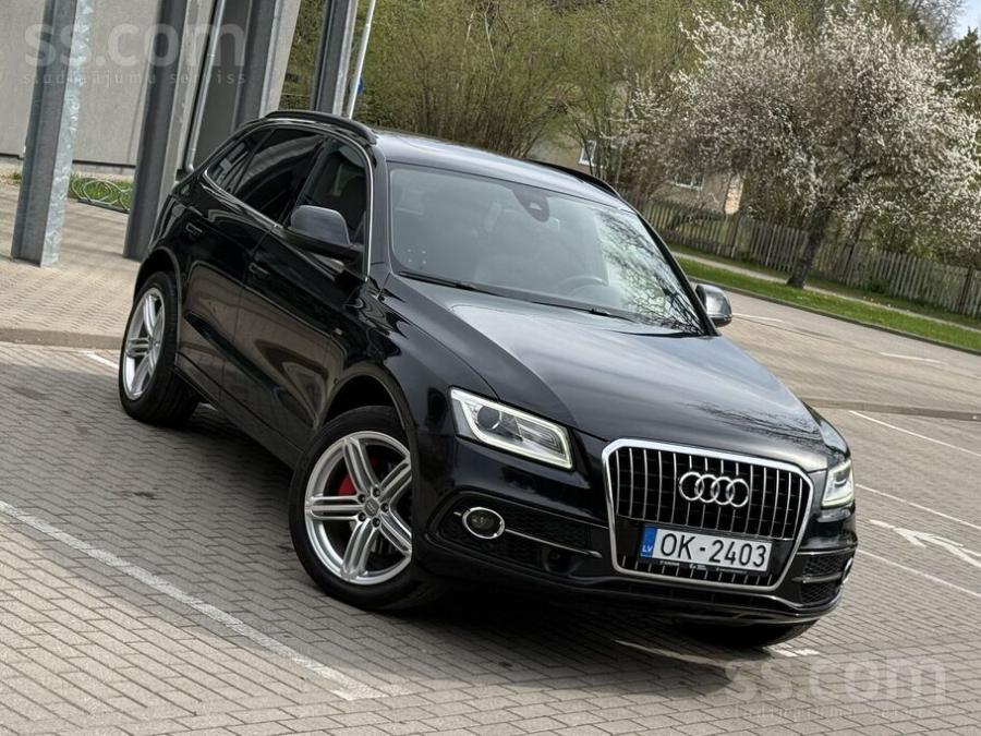 Black Audi Q5 2012 in Jurmala, with an engine capacity of 3.00 L and mileage of 0 thousand km for 13950 €, photo 3 on AUTOMOTO.COM.LV