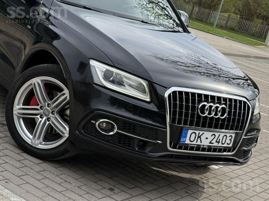 Black Audi Q5 2012 in Jurmala, with an engine capacity of 3.00 L and mileage of 0 thousand km for 13950 €, photo 4 on AUTOMOTO.COM.LV