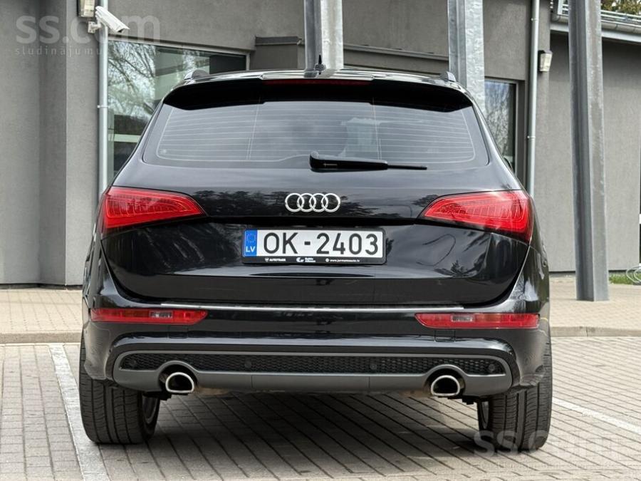 Black Audi Q5 2012 in Jurmala, with an engine capacity of 3.00 L and mileage of 0 thousand km for 13950 €, photo 12 on AUTOMOTO.COM.LV