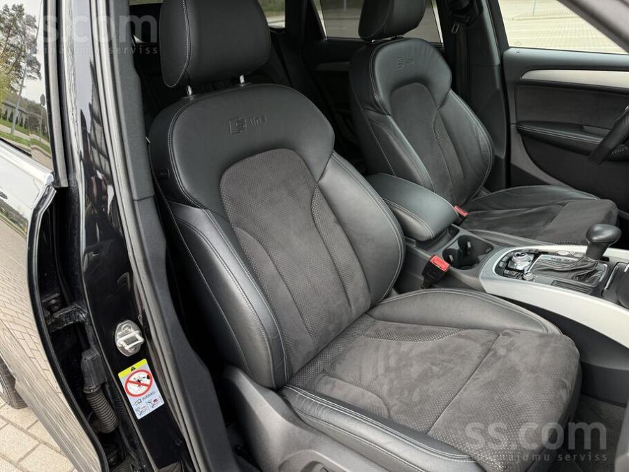 Black Audi Q5 2012 in Jurmala, with an engine capacity of 3.00 L and mileage of 0 thousand km for 13950 €, photo 21 on AUTOMOTO.COM.LV