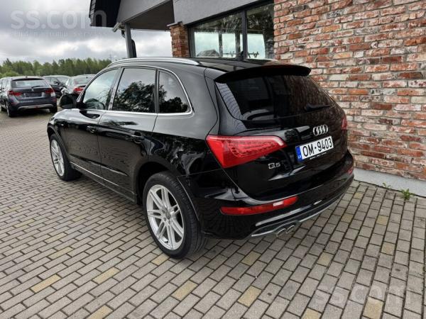 Melns Audi Q5 2012 Talsi, ar dzinēja tilpumu 2.00 L un nobraukumu 217 tūkst. km par 12800 €, foto 3 vietnē AUTOMOTO.COM.LV