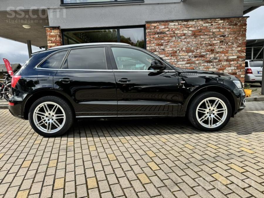 Melns Audi Q5 2012 Talsi, ar dzinēja tilpumu 2.00 L un nobraukumu 217 tūkst. km par 12800 €, foto 7 vietnē AUTOMOTO.COM.LV