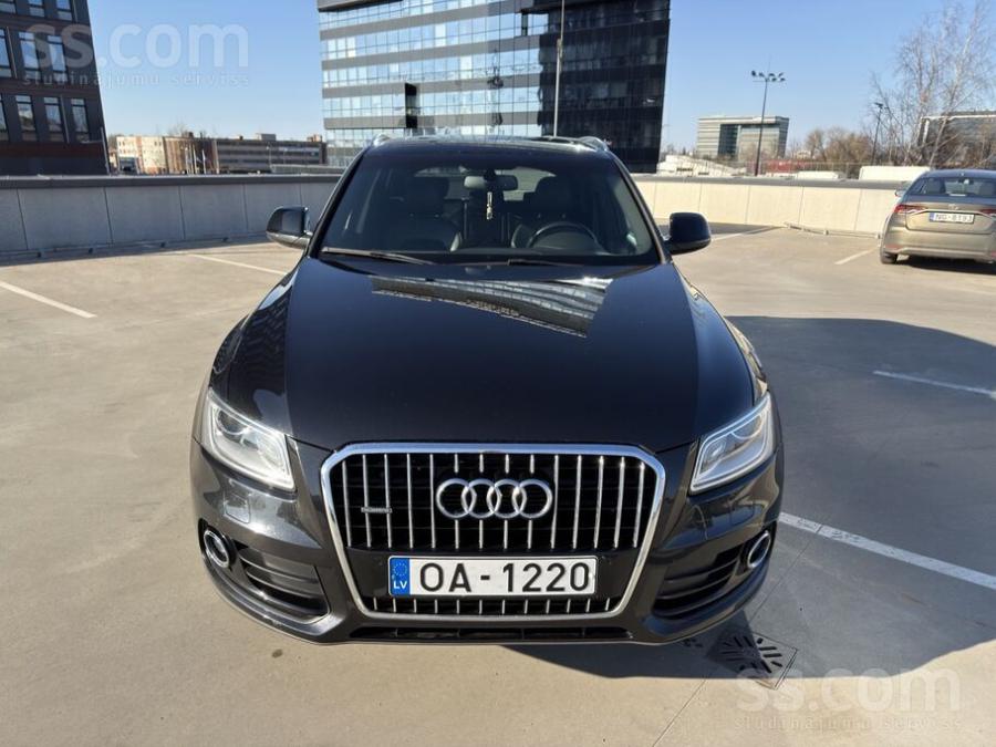 Black Audi Q5 2012 in Riga, with an engine capacity of 2.00 L and mileage of 270 thousand km for 13900 €, photo 1 on AUTOMOTO.COM.LV