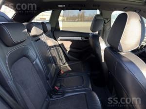 Black Audi Q5 2012 in Riga, with an engine capacity of 2.00 L and mileage of 270 thousand km for 13900 €, photo 14 on AUTOMOTO.COM.LV
