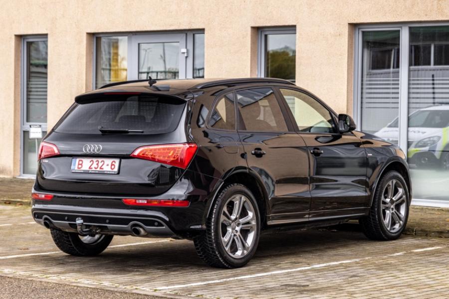 Melns Audi Q5 2012 Rīga, ar dzinēja tilpumu 2.00 L un nobraukumu 266 tūkst. km par 11690 €, foto 10 vietnē AUTOMOTO.COM.LV