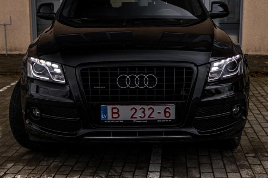 Melns Audi Q5 2012 Rīga, ar dzinēja tilpumu 2.00 L un nobraukumu 266 tūkst. km par 11690 €, foto 16 vietnē AUTOMOTO.COM.LV