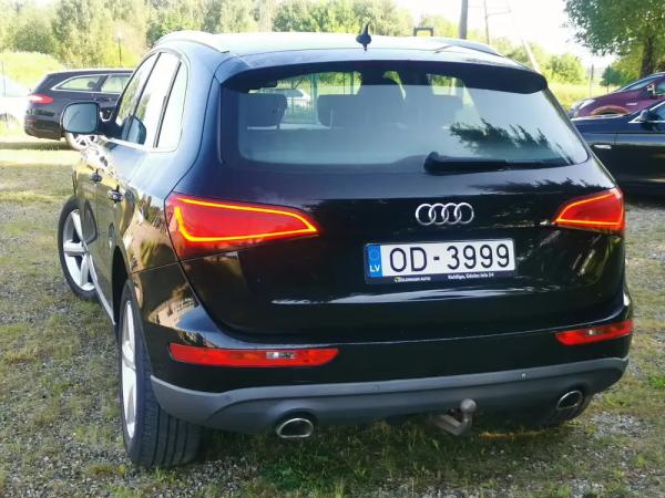 Black Audi Q5 2012 in Kuldiga, with an engine capacity of 3.00 L and mileage of 222 thousand km for 12880 €, photo 5 on AUTOMOTO.COM.LV