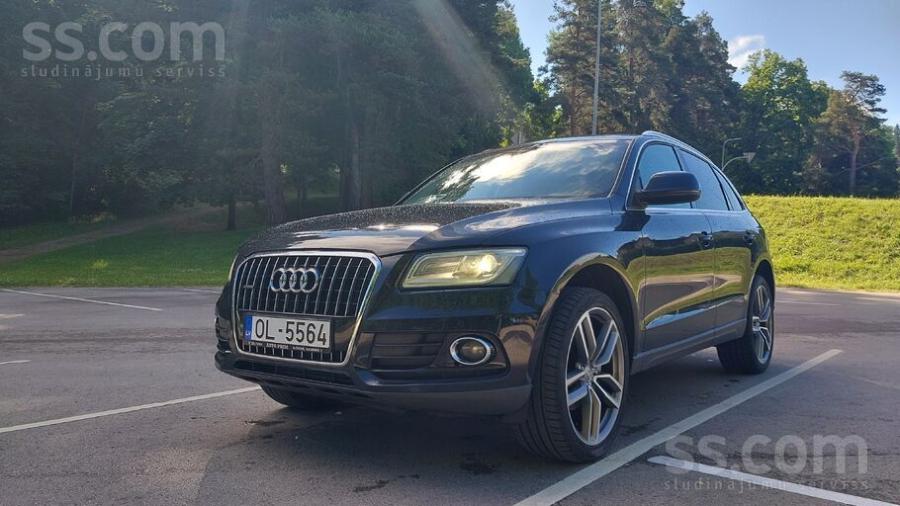 Melns Audi Q5 2012 Alūksne, ar dzinēja tilpumu 2.00 L un nobraukumu 0 tūkst. km par 9400 €, foto 1 vietnē AUTOMOTO.COM.LV