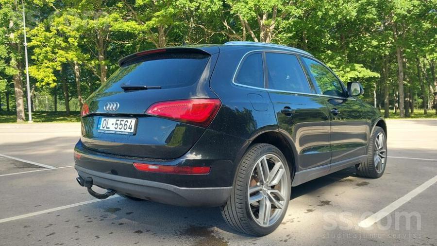 Melns Audi Q5 2012 Alūksne, ar dzinēja tilpumu 2.00 L un nobraukumu 0 tūkst. km par 9400 €, foto 10 vietnē AUTOMOTO.COM.LV