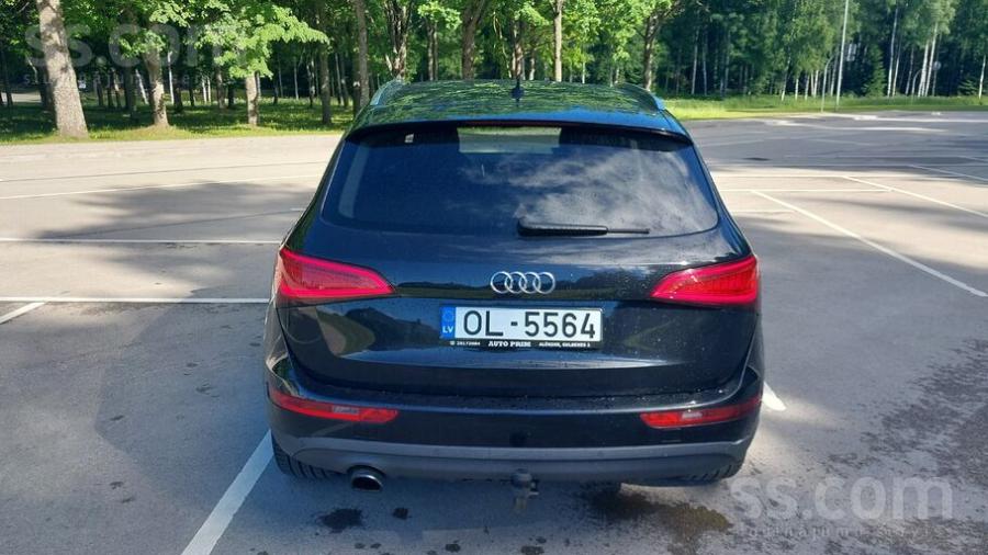 Melns Audi Q5 2012 Alūksne, ar dzinēja tilpumu 2.00 L un nobraukumu 0 tūkst. km par 9400 €, foto 13 vietnē AUTOMOTO.COM.LV