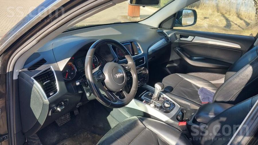 Melns Audi Q5 2012 Alūksne, ar dzinēja tilpumu 2.00 L un nobraukumu 0 tūkst. km par 9400 €, foto 19 vietnē AUTOMOTO.COM.LV