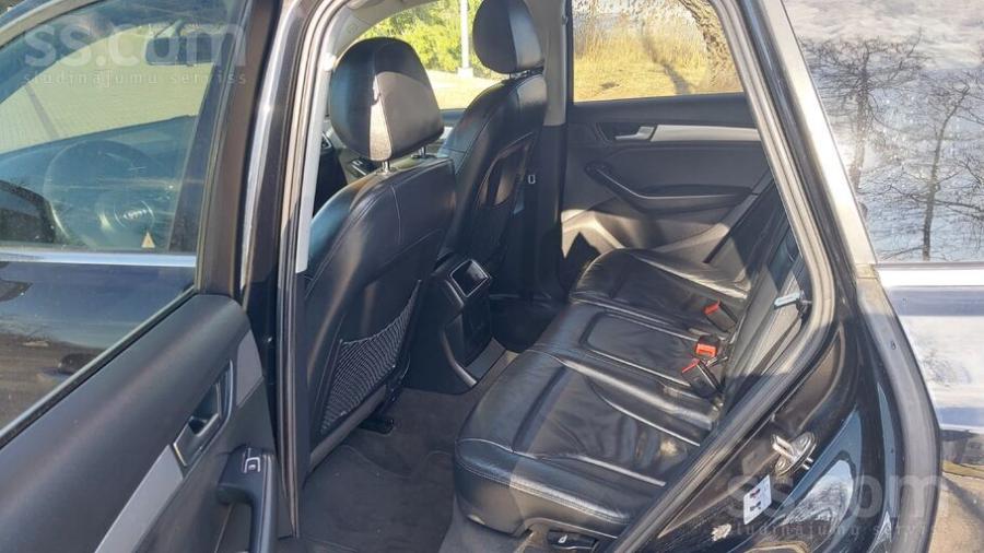 Melns Audi Q5 2012 Alūksne, ar dzinēja tilpumu 2.00 L un nobraukumu 0 tūkst. km par 9400 €, foto 28 vietnē AUTOMOTO.COM.LV