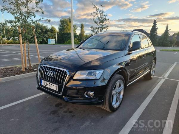 Черный Ауди Ку 5 2012 в Рига, объемом двигателя 3.00 л и пробегом 224 тыс. км за 13900 €, фото 1 на AUTOMOTO.COM.LV